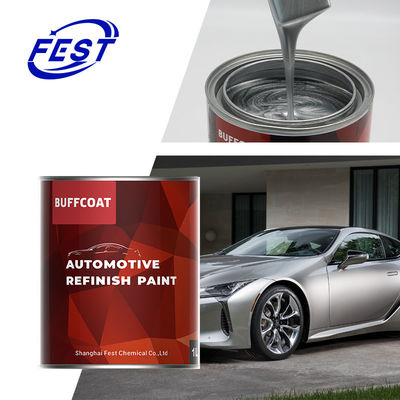 Silver White Car Paint Automotive 1K Car Refinish Paint Silver Auto ...