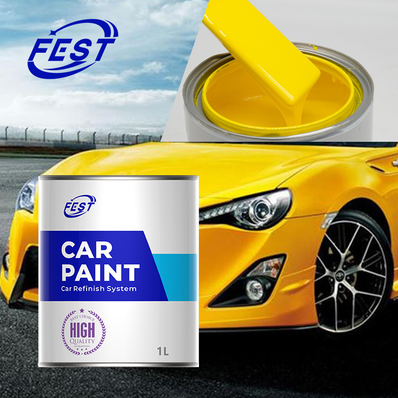 Topcoat 2k Solid Color Paint White Car Paint Car Spray Paint HS020 Standard
