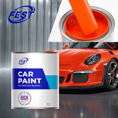 2K Solid Color Paint Red Car Paint China Automotive Paints
