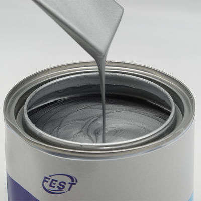 Manufacturer Supplies Medium Aluminum Car Paint 1k Silver Car Paint ...