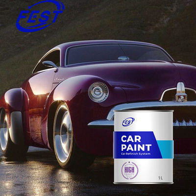 1K Basecoat Fast Drying Easy Application And Wide Color Range For ...